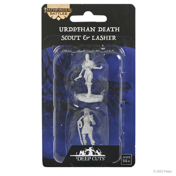 Pathfinder Deep Cuts Miniatures: Urdefhan Lasher & Death Scout – WizKids