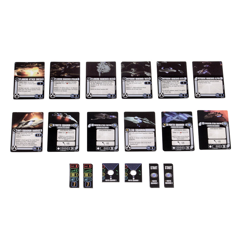 Star Trek: Attack Wing - Federation Attack Squadron Card Pack – WizKids