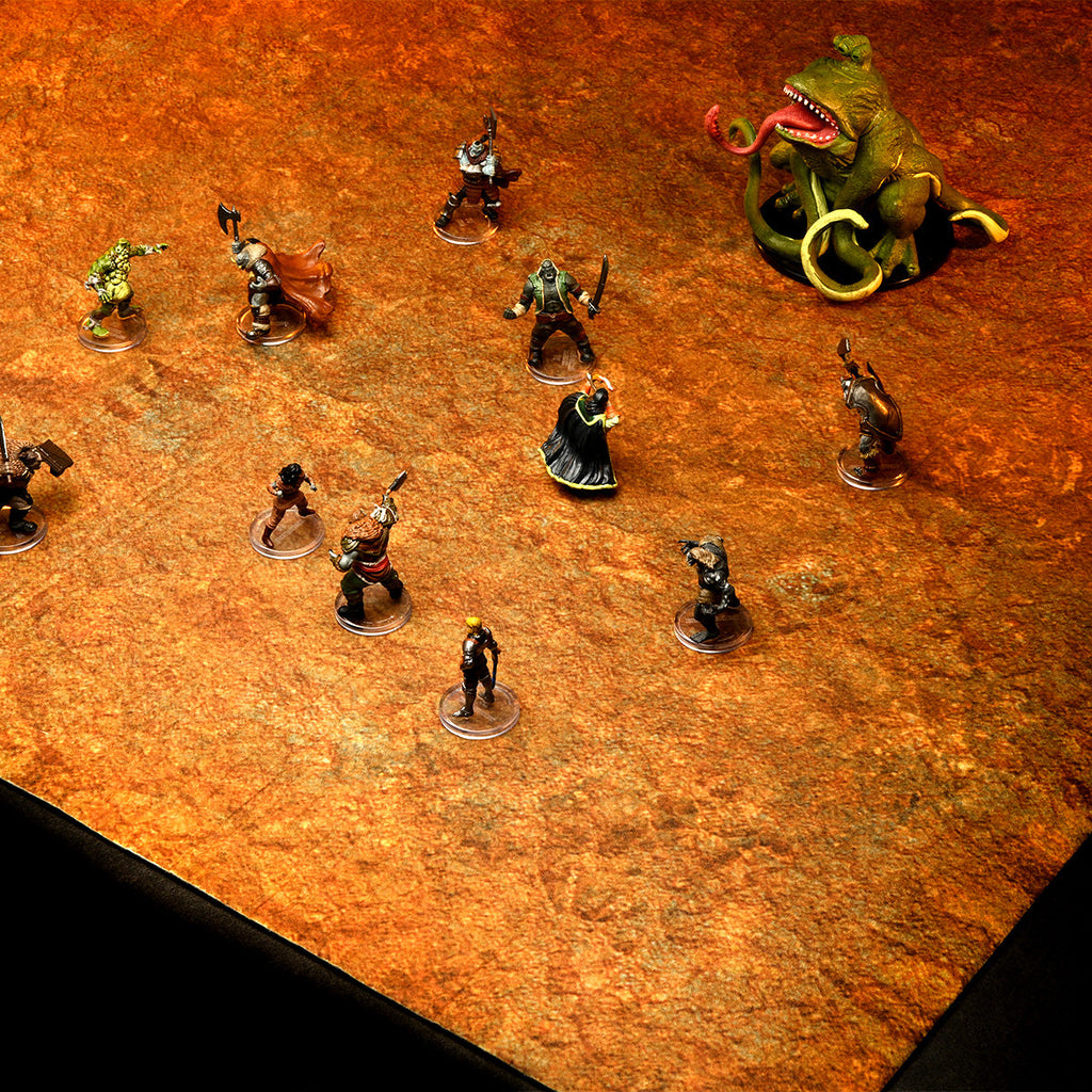 WarLock Tiles: Game Mat: Expansive Cave – WizKids