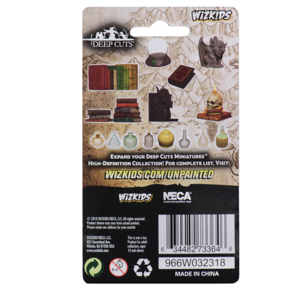 WizKids Deep Cuts Unpainted Miniatures: Wizards Room