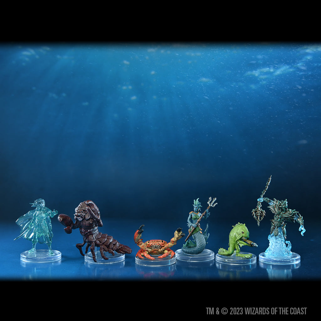 D&D Icons of the Realms: Seas & Shores - 8ct. Booster Brick – WizKids